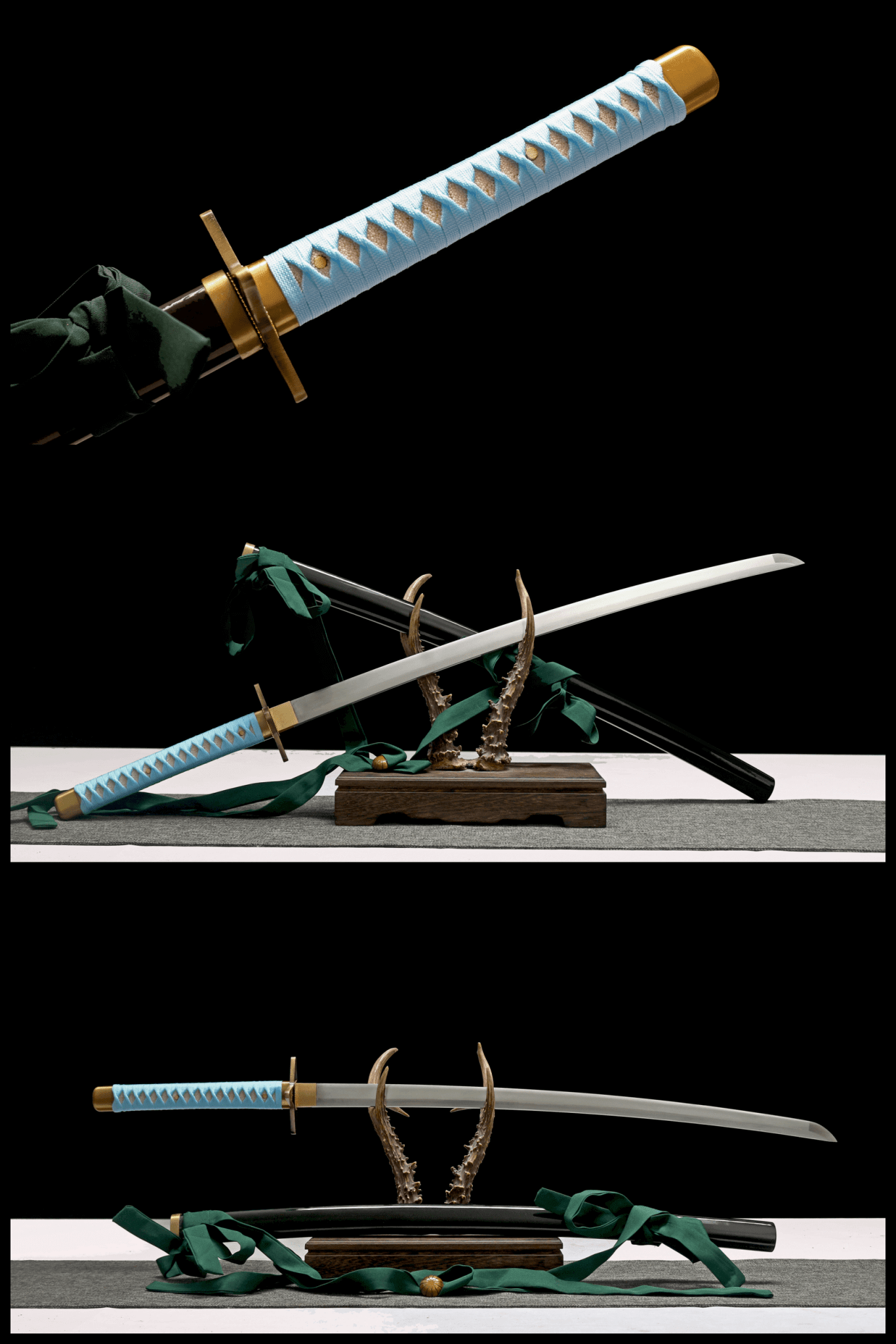 Shop Bleach Hyourinmaru Ice Katana Sword Cosplay – Manga Katana