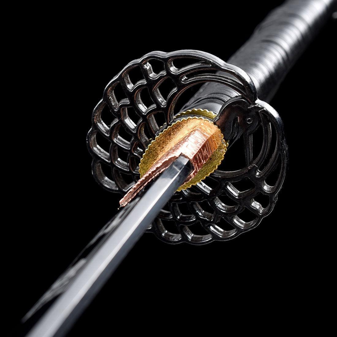 Handmade Japanese Samurai Sword With Printed Blade | Buy Now