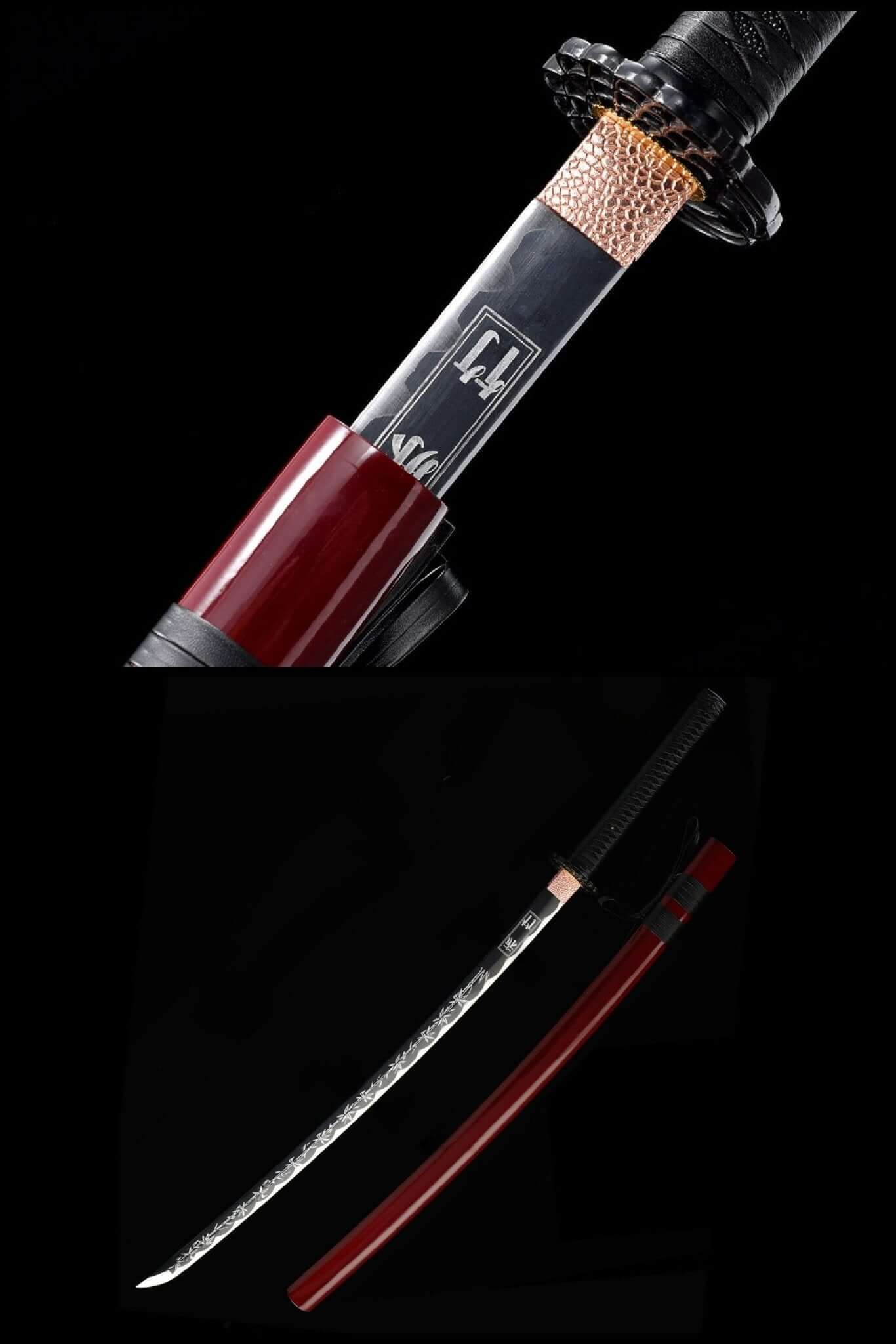 Handmade Japanese Samurai Sword With Printed Blade | Buy Now