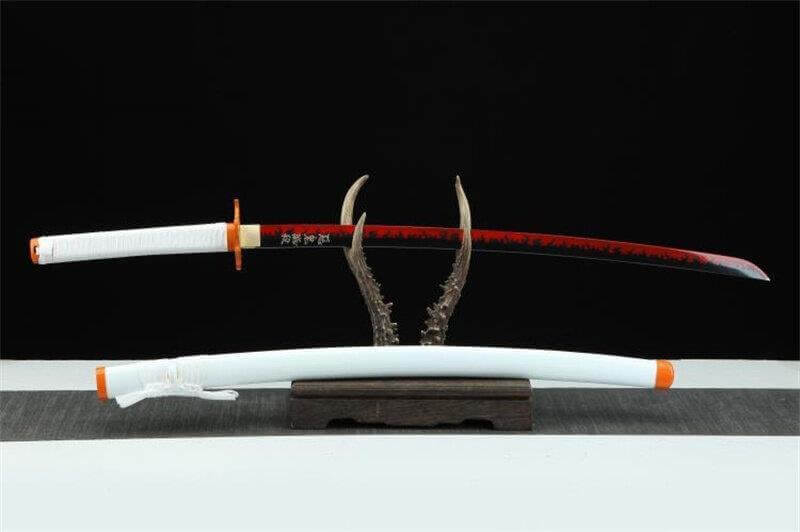 Rengoku Sword | Iconic Flame Hashira Katana | Samurai Sword Store