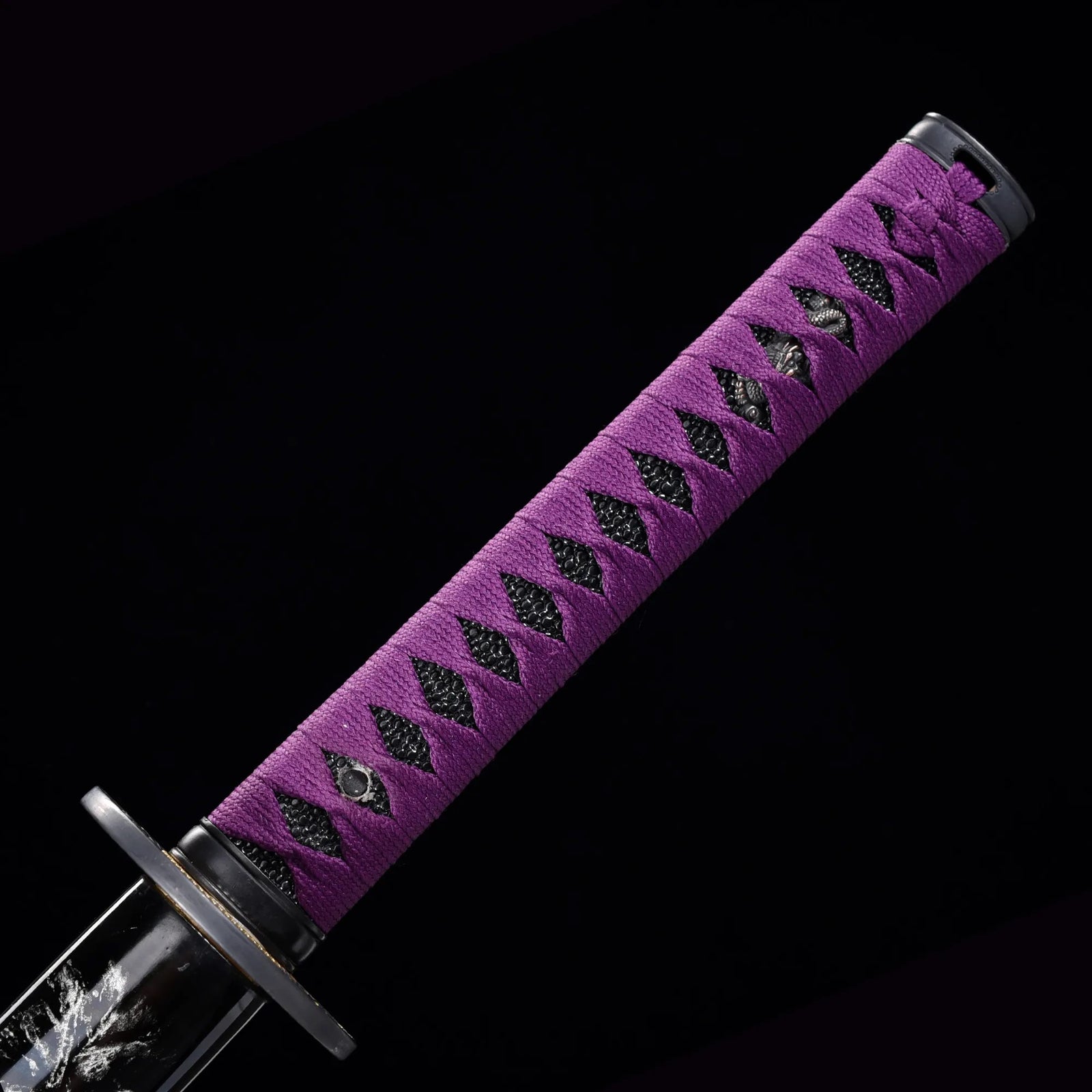 Shop Samurai Katana Sword Handmade Purple Blade
